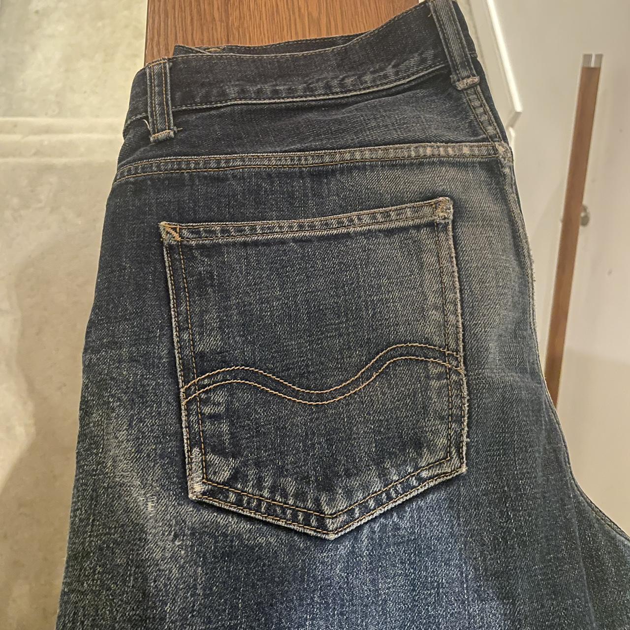 carhartt wip texas pants 31x32 worn pair of jeans,... - Depop