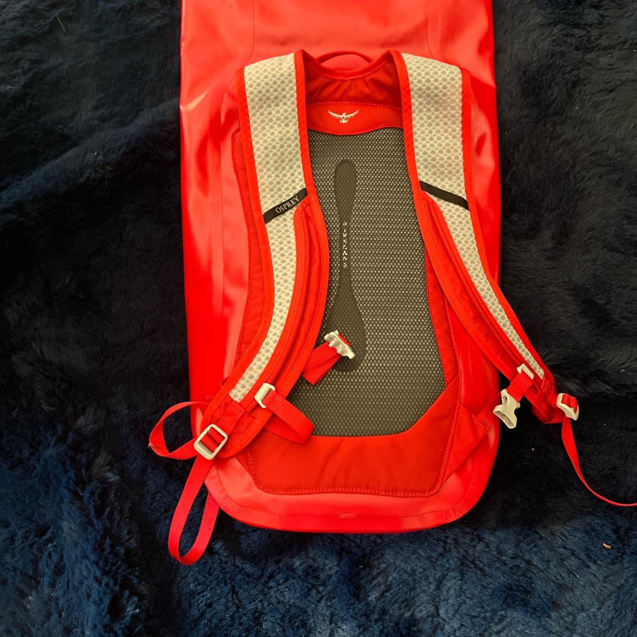 Osprey red backpack - Depop
