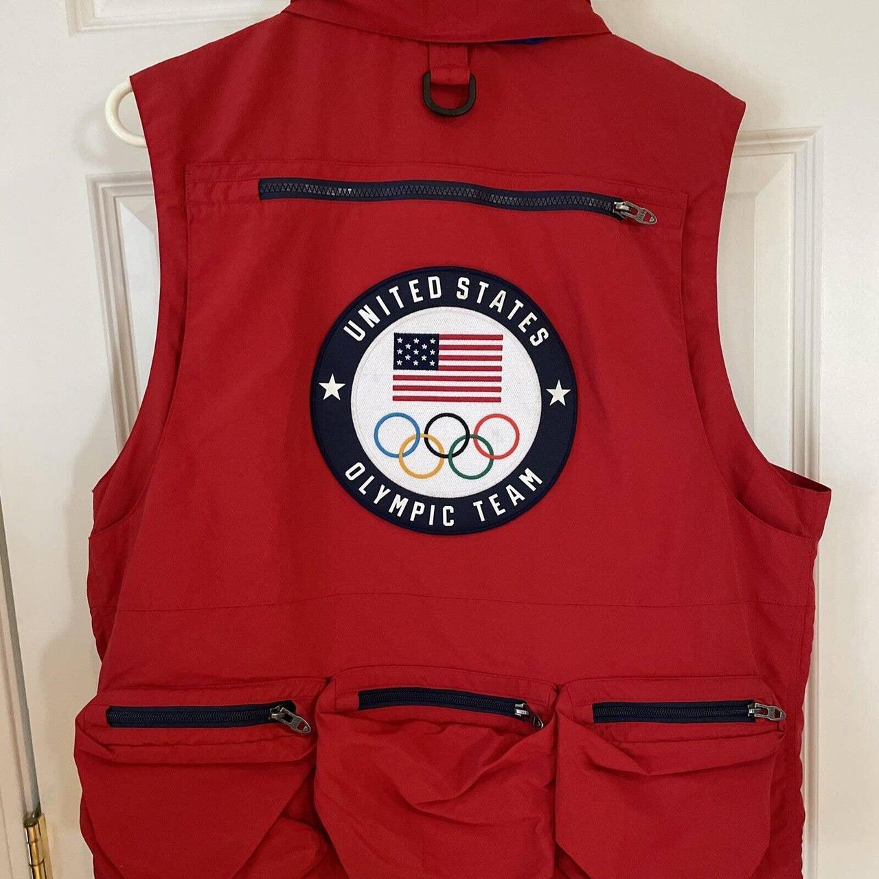 Polo Ralph Lauren Men's Red Gilet | Depop