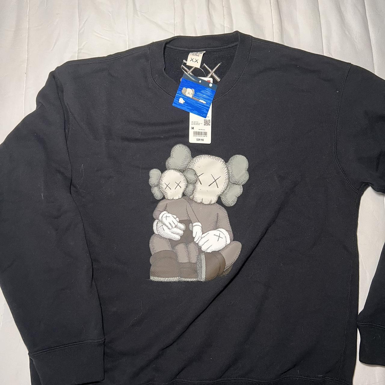 KAWS x Uniqlo crew neck men’s medium #kaws #uniqlo... - Depop