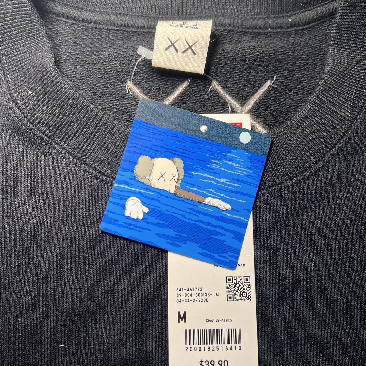 KAWS x Uniqlo crew neck men’s medium #kaws #uniqlo... - Depop