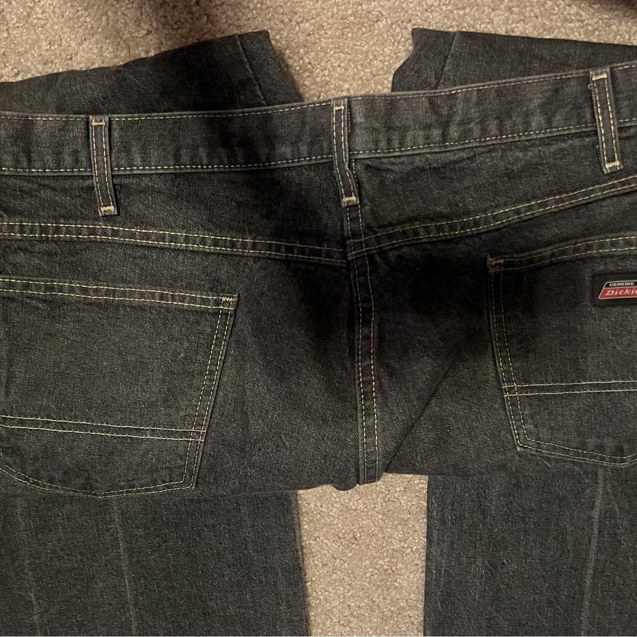 Dickies Men's Grey and Black Joggers-tracksuits | Depop