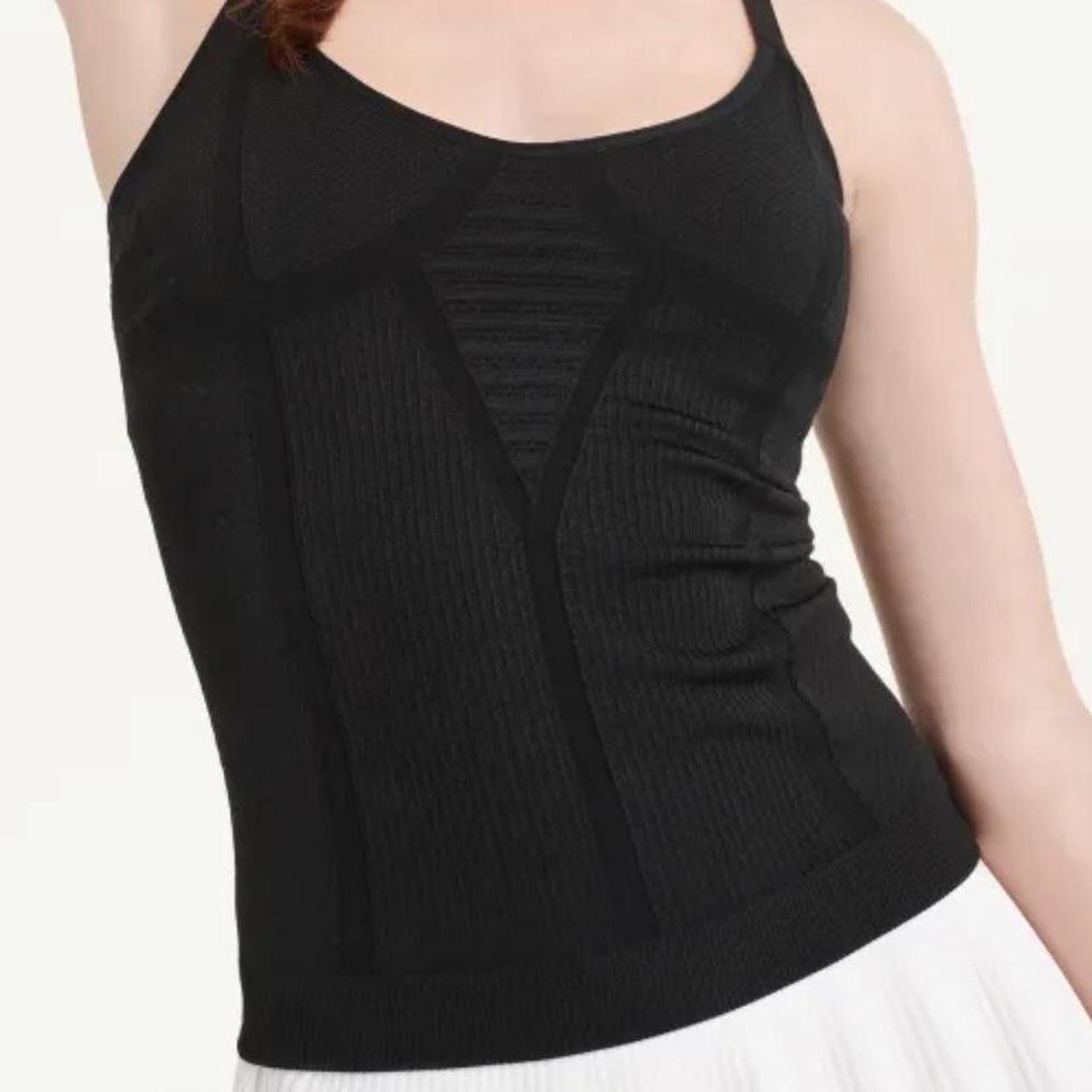 Seamless racer back corset cami - Depop