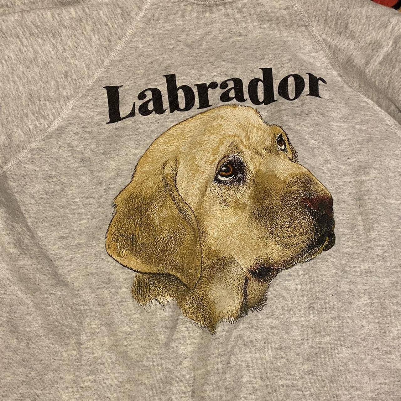 labrador sweatshirt #vintage #dog #90d - Depop