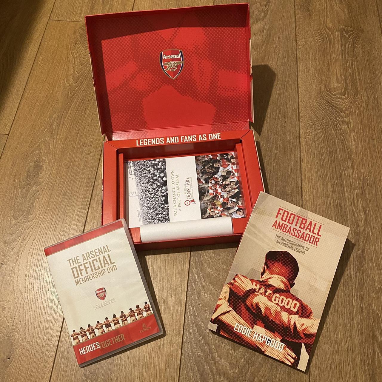 Arsenal Official Membership Pack (incomplete) Heroes... - Depop
