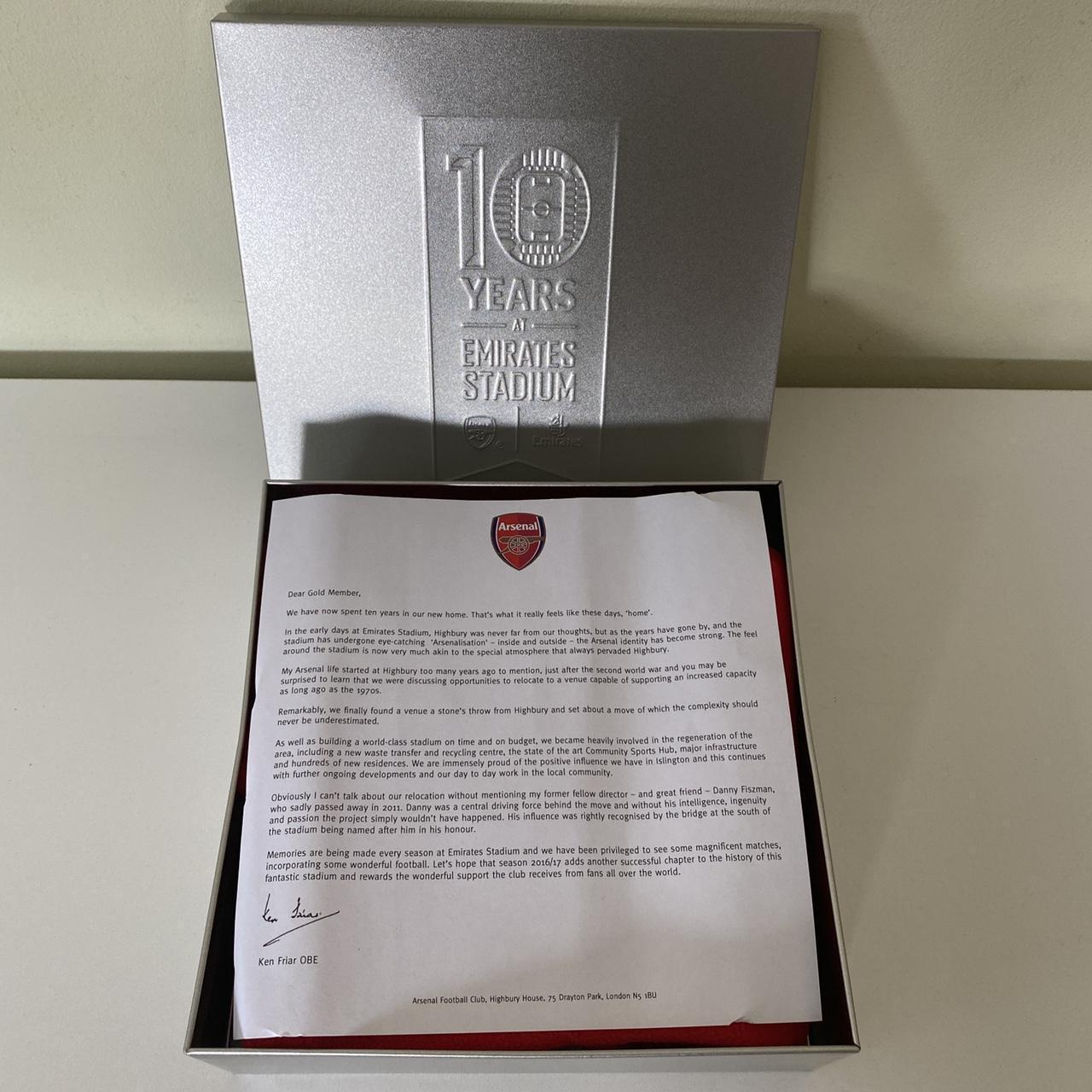 Arsenal Football Club Official Membership Pack 10... - Depop