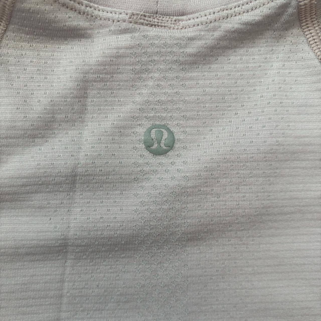 Lululemon Long Swiftly Tech Short Sleeve Shirt in... - Depop