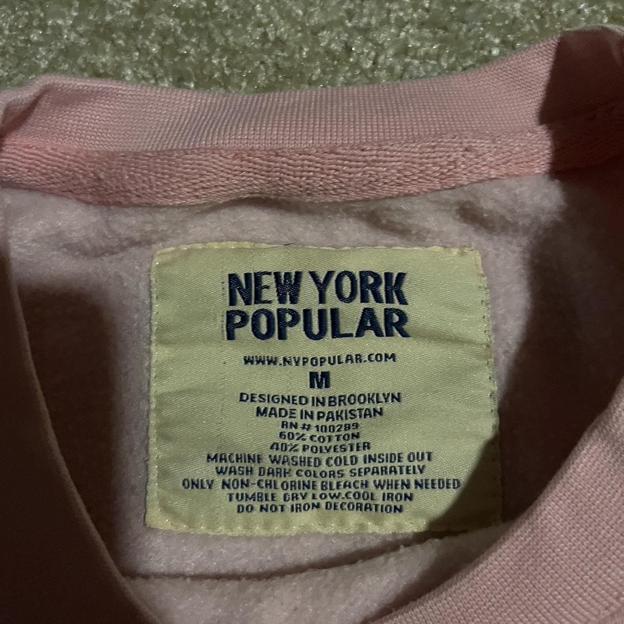 Pink Baltimore sweatshirt - Depop