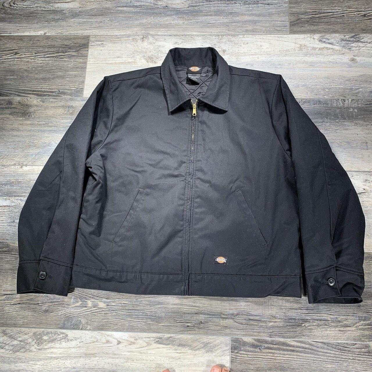 Dickies Men's Black Jacket | Depop