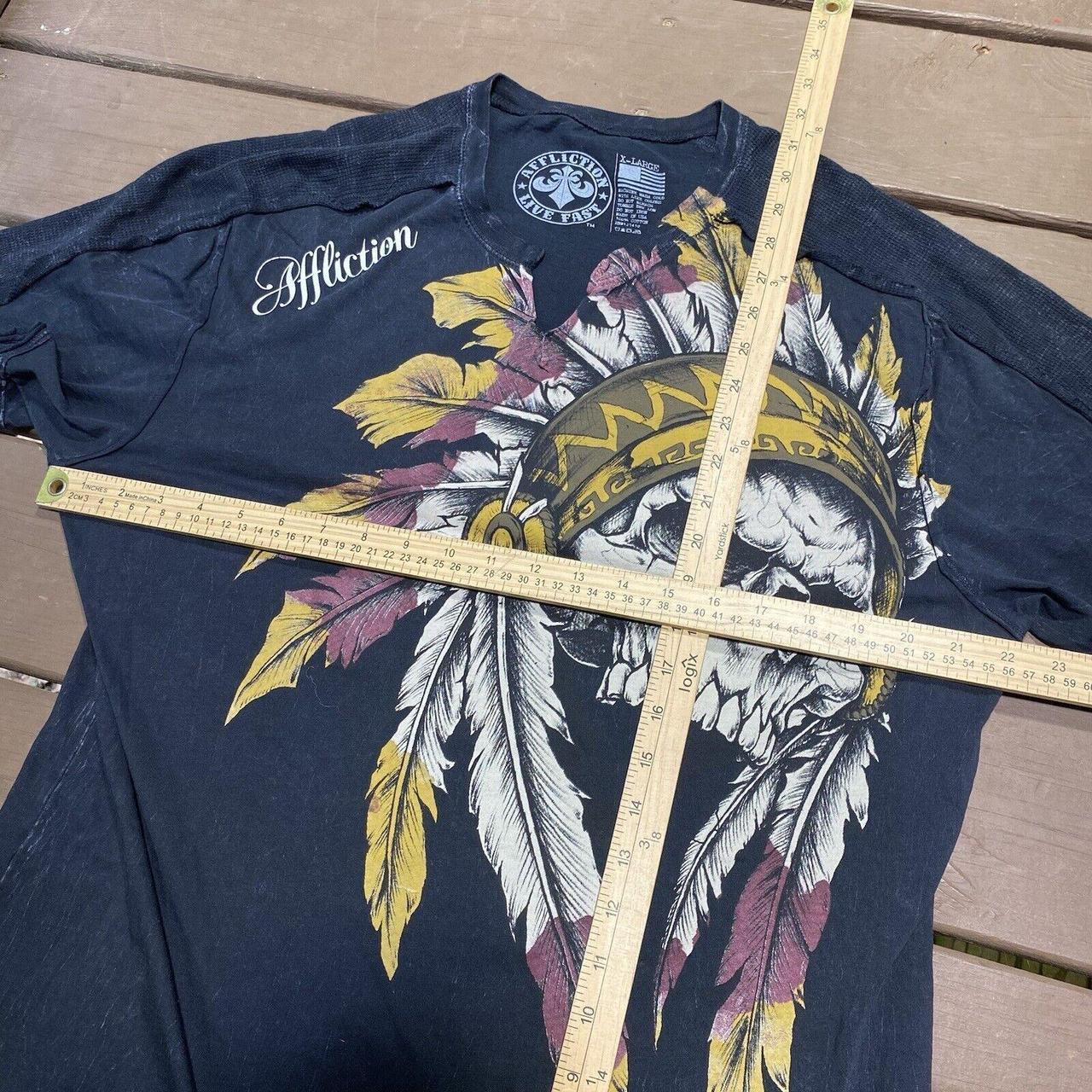 Affliction Mma Elite Tapout T Shirt Mens Size XL V... - Depop