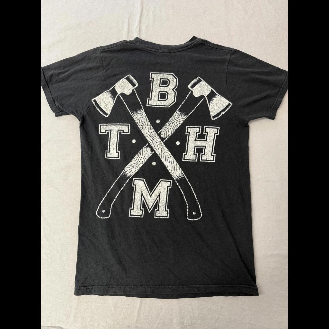 Y2K Bring Me the Horizon Band T-shirt Hatchets /... | Depop