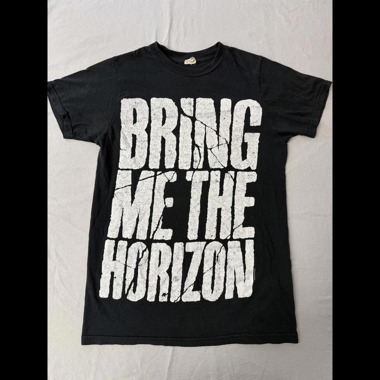 Y2K Bring Me the Horizon Band T-shirt Hatchets /... | Depop