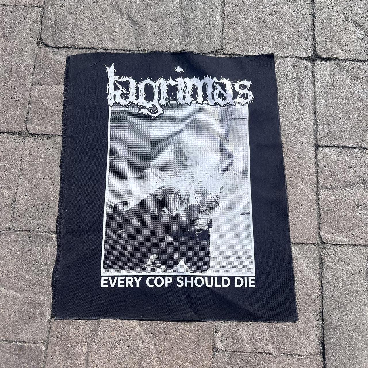 Lagrimas backpatch No holes or stains Still new... - Depop