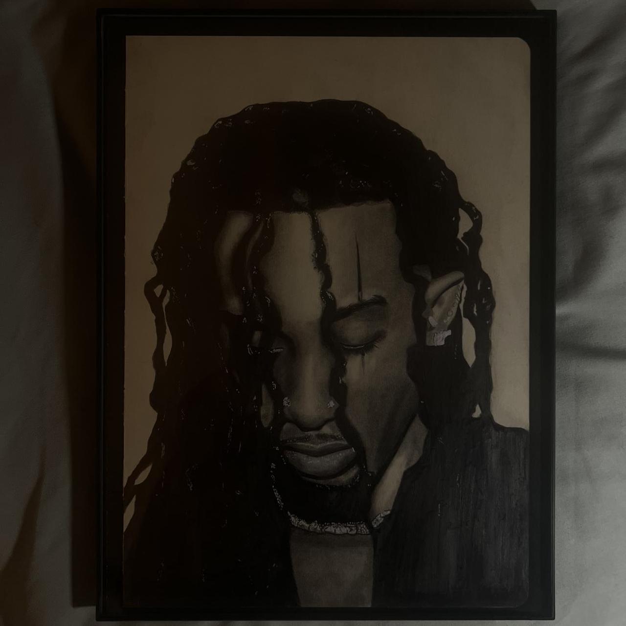 Playboi Carti Artwork/Graphite Drawing • 12x9... - Depop