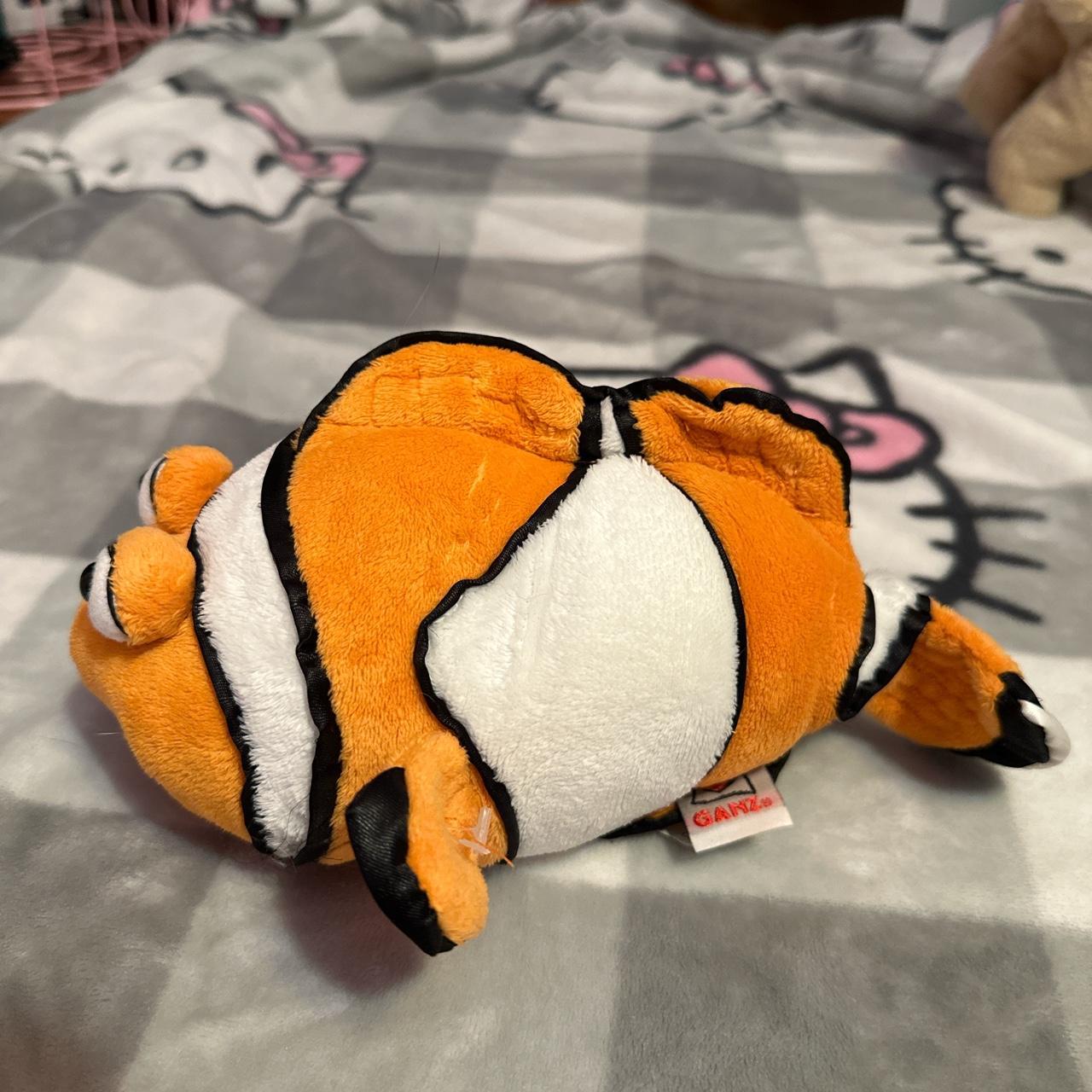 Webkinz Clown Fish stuffed animal plushie Willing... - Depop