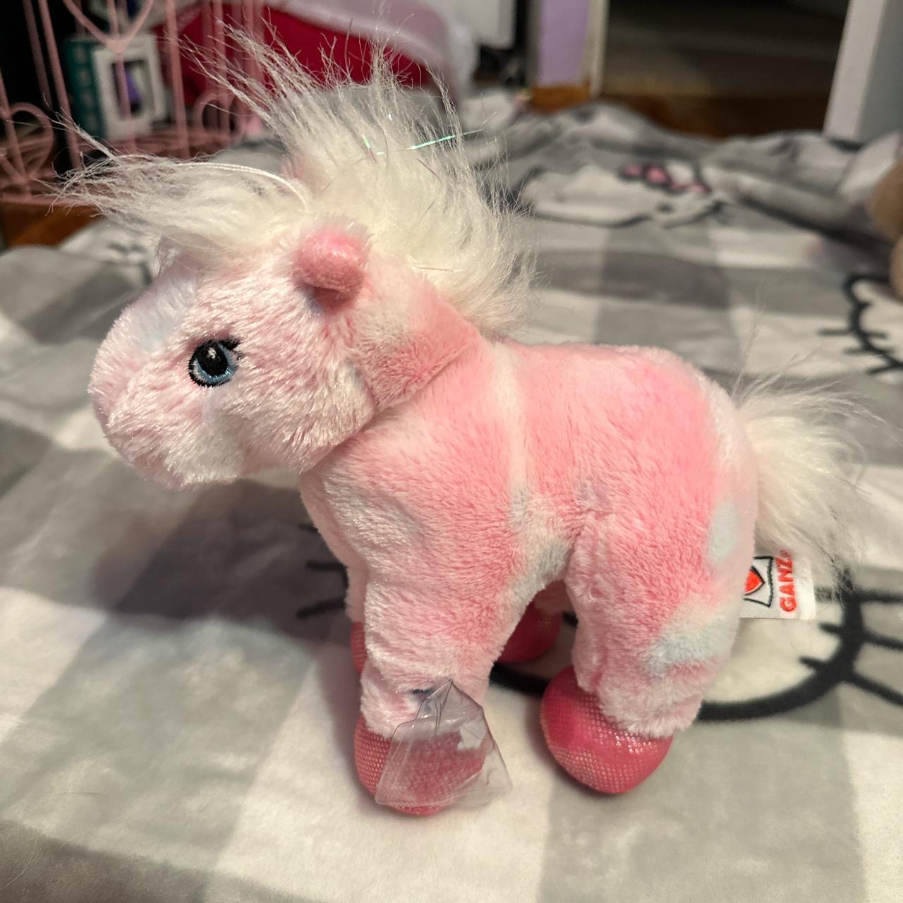 Webkinz Pink Pony stuffed animal plushie Willing... - Depop