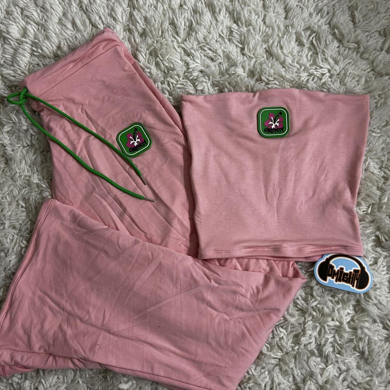 O-MIGHTY Women's Pink Top | Depop