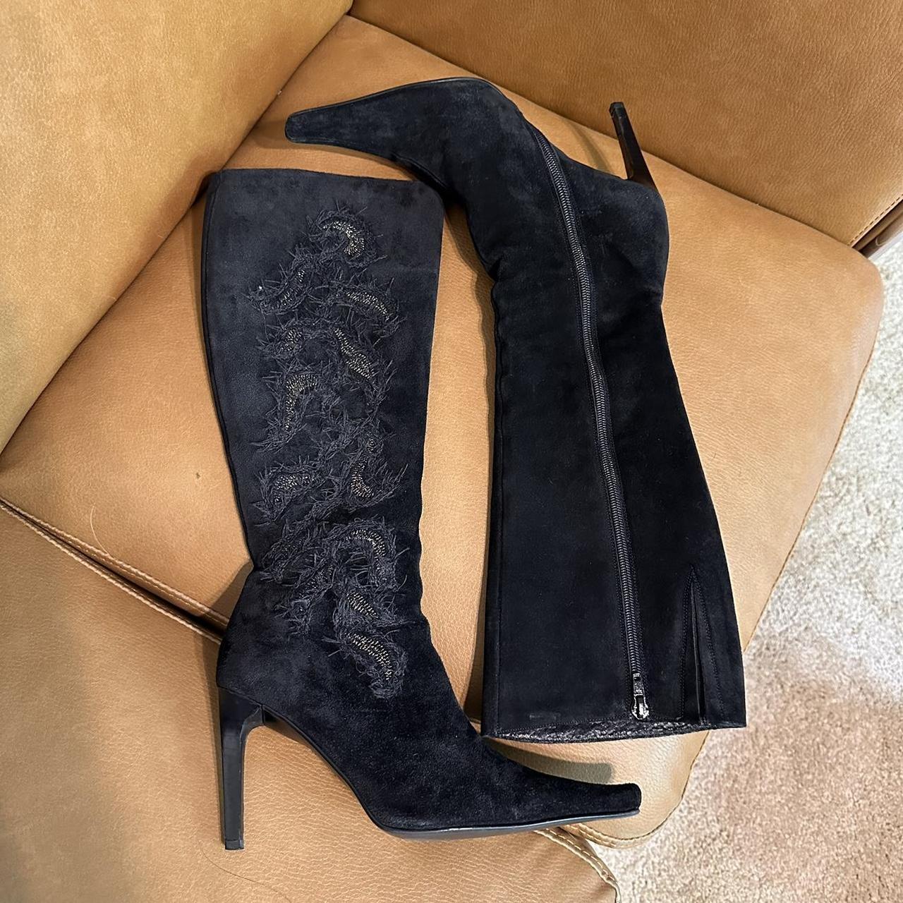 Buffalo London Heeled boots Size 37 best fits... - Depop