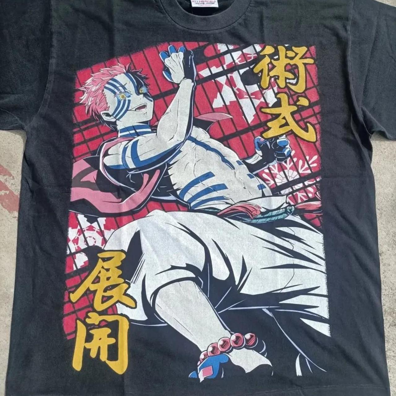 Demon Slayer Akaza Shirt, Anime Lover #akaza... | Depop