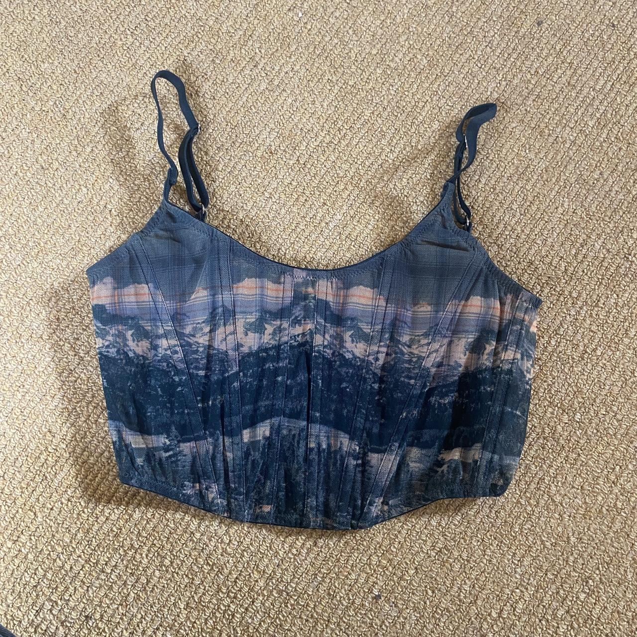 Urban Outfitters Corset Landscape Corset Out From Depop