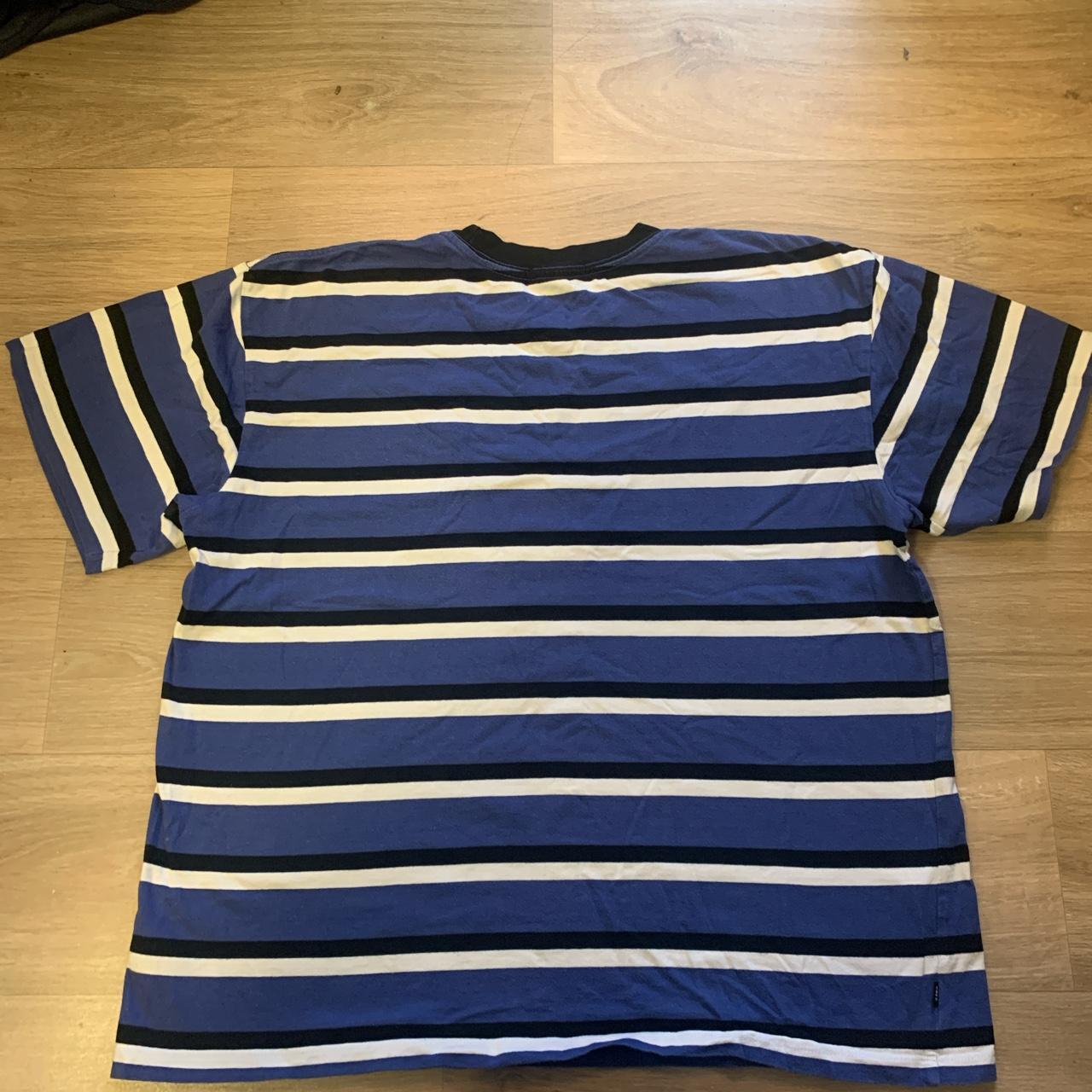 OBEY STRIPED TEE - SIZE MEDIUM (MENS) Condition -... - Depop