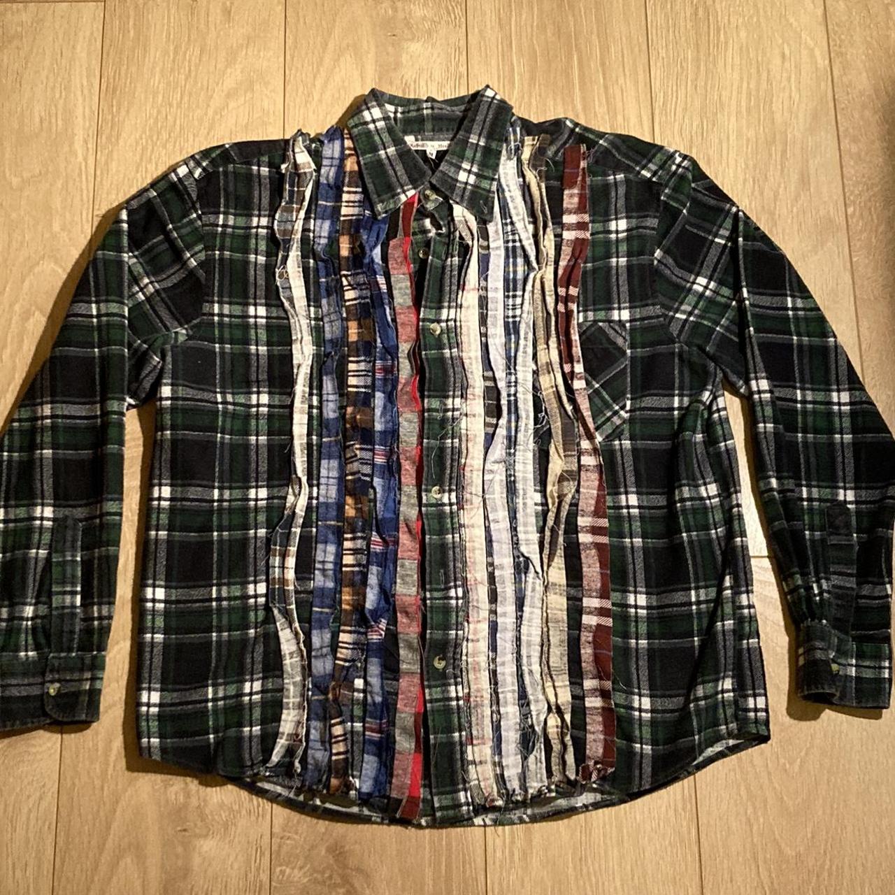 Needles Rebuild Shirt // BRAND NEW UNWORN // Size... - Depop