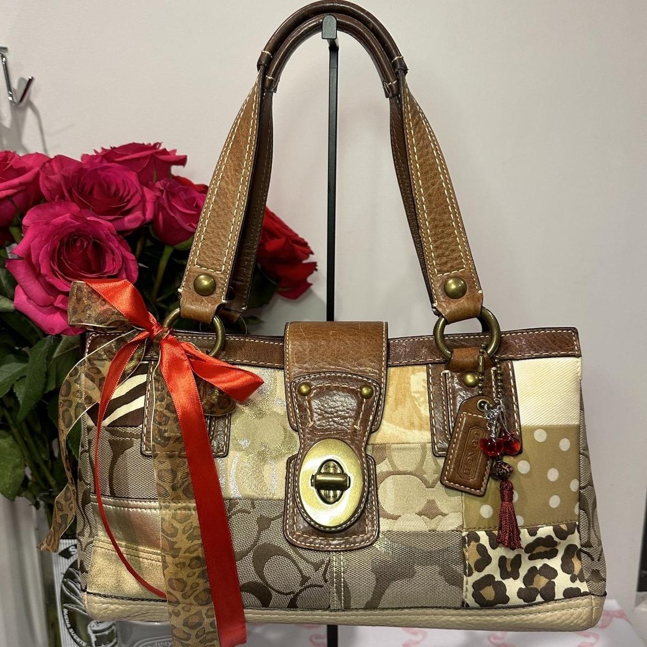 Coach Patchwork shoulder bag Okay she’s a beauty... - Depop