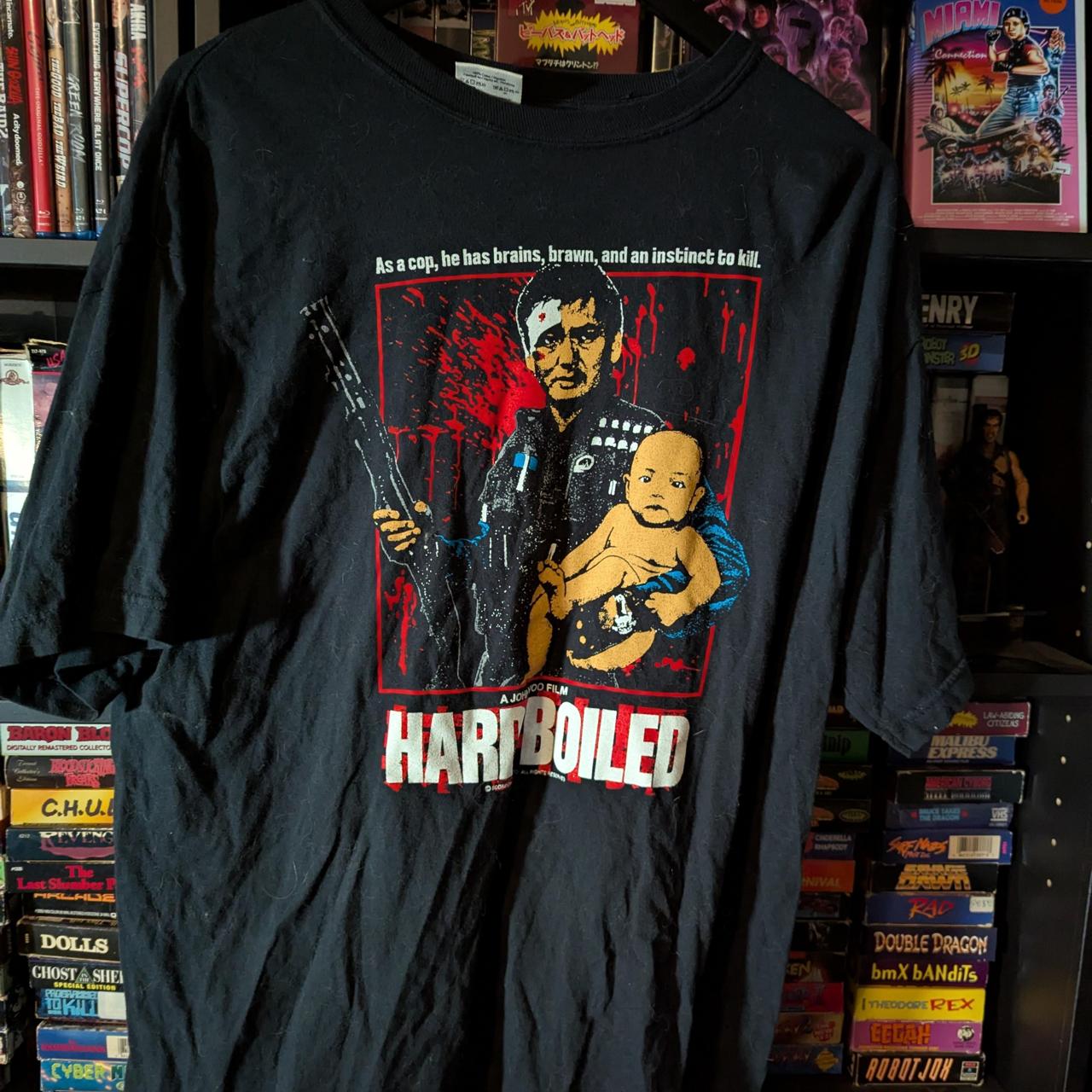 Hard Boiled shirt XL, printed on Comfort Colors Free... | Depop