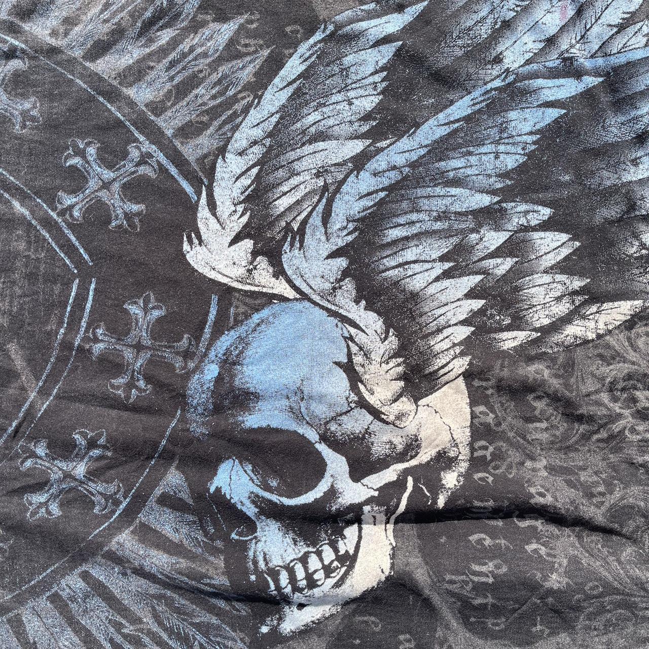 Y2K Skull Shirt #y2k #skate - Depop