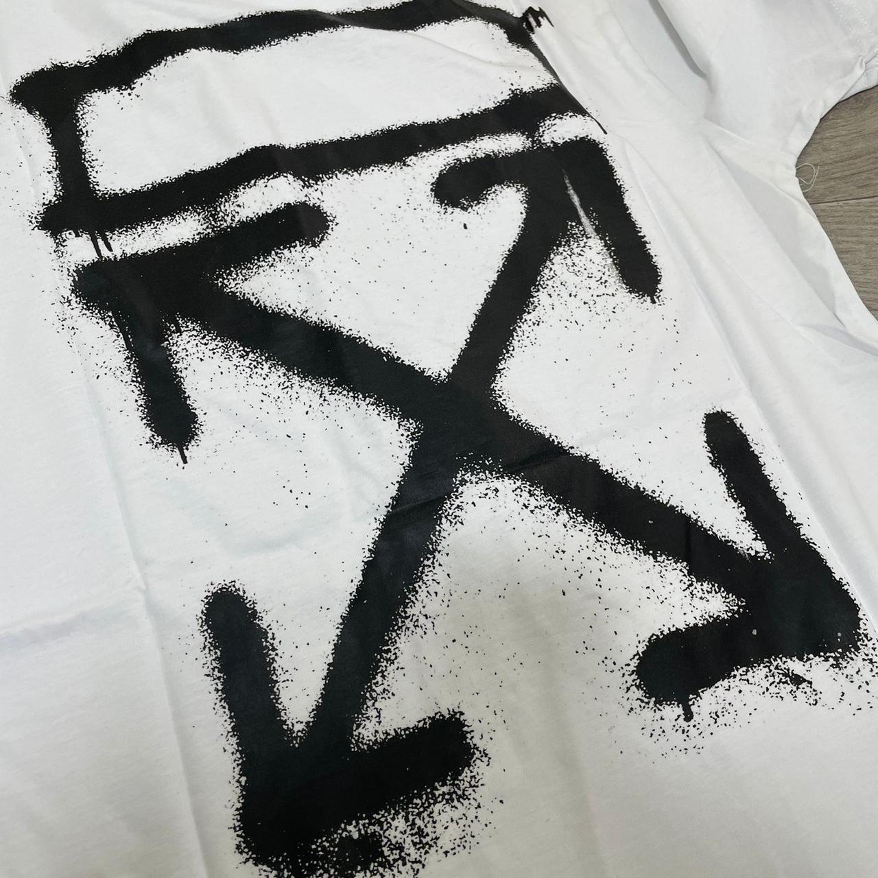 Off T-shirt in white Brand new with tags Free... - Depop