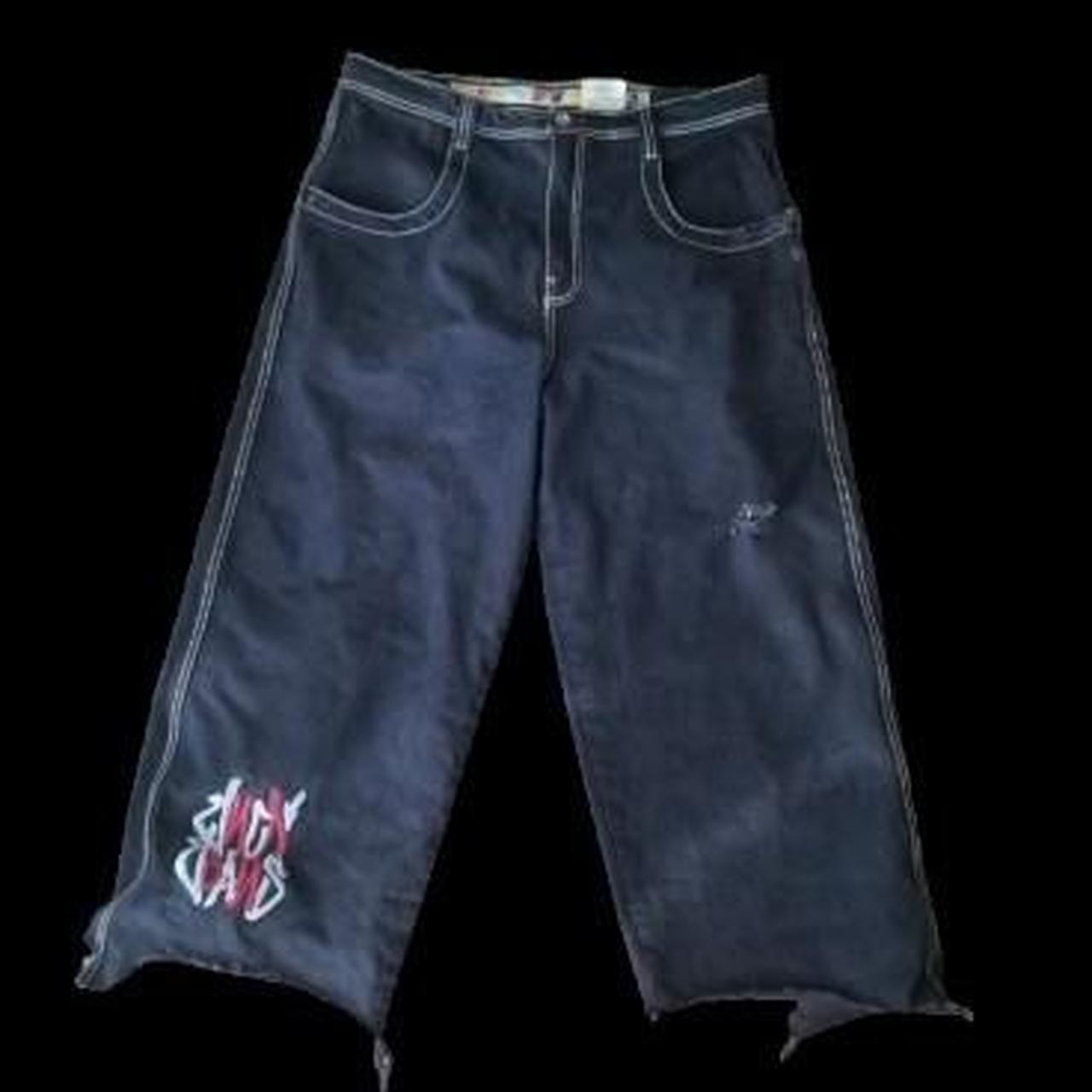 custom black jncos only black ones of these online... - Depop