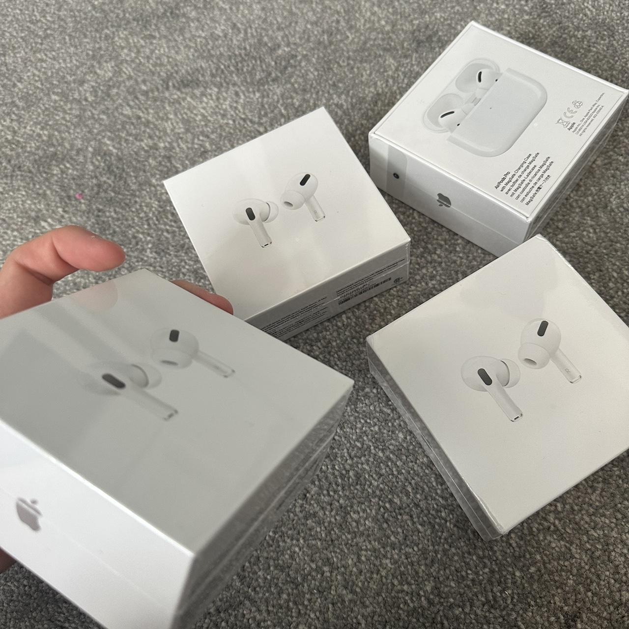 AirPod Pros x4 - brand new sealed - Was gifted to me... - Depop