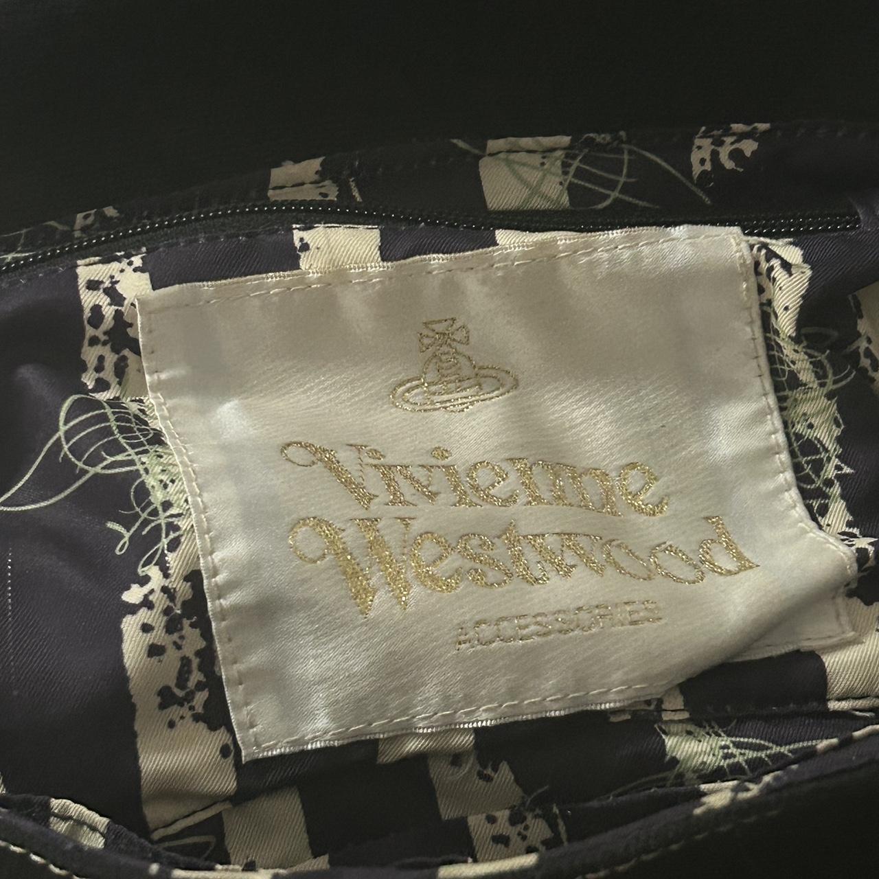 authentic vivienne westwood crossbody canvas bag... - Depop