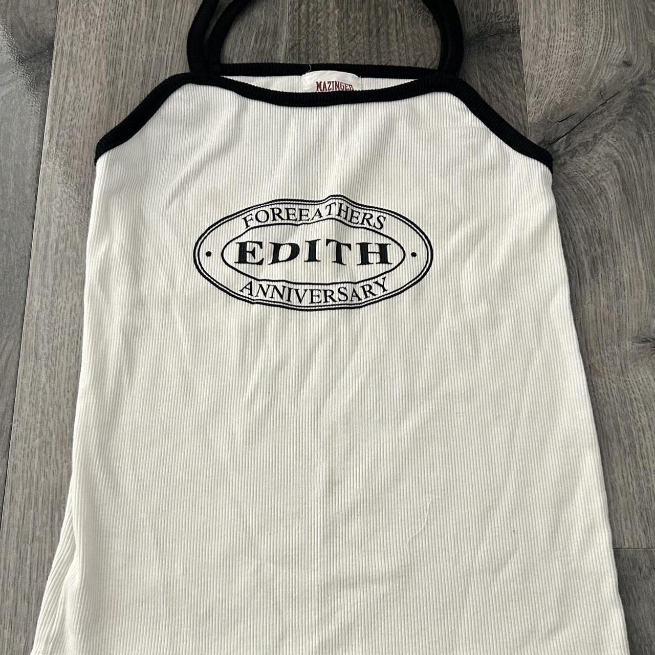 cutest acubi white tank top!! so flattering and... - Depop