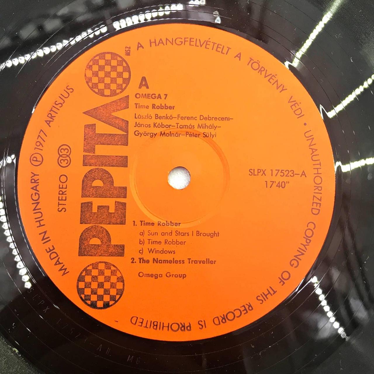 Omega 7 Idorablo Progressive Rock 1977 Lp Vinyl... - Depop