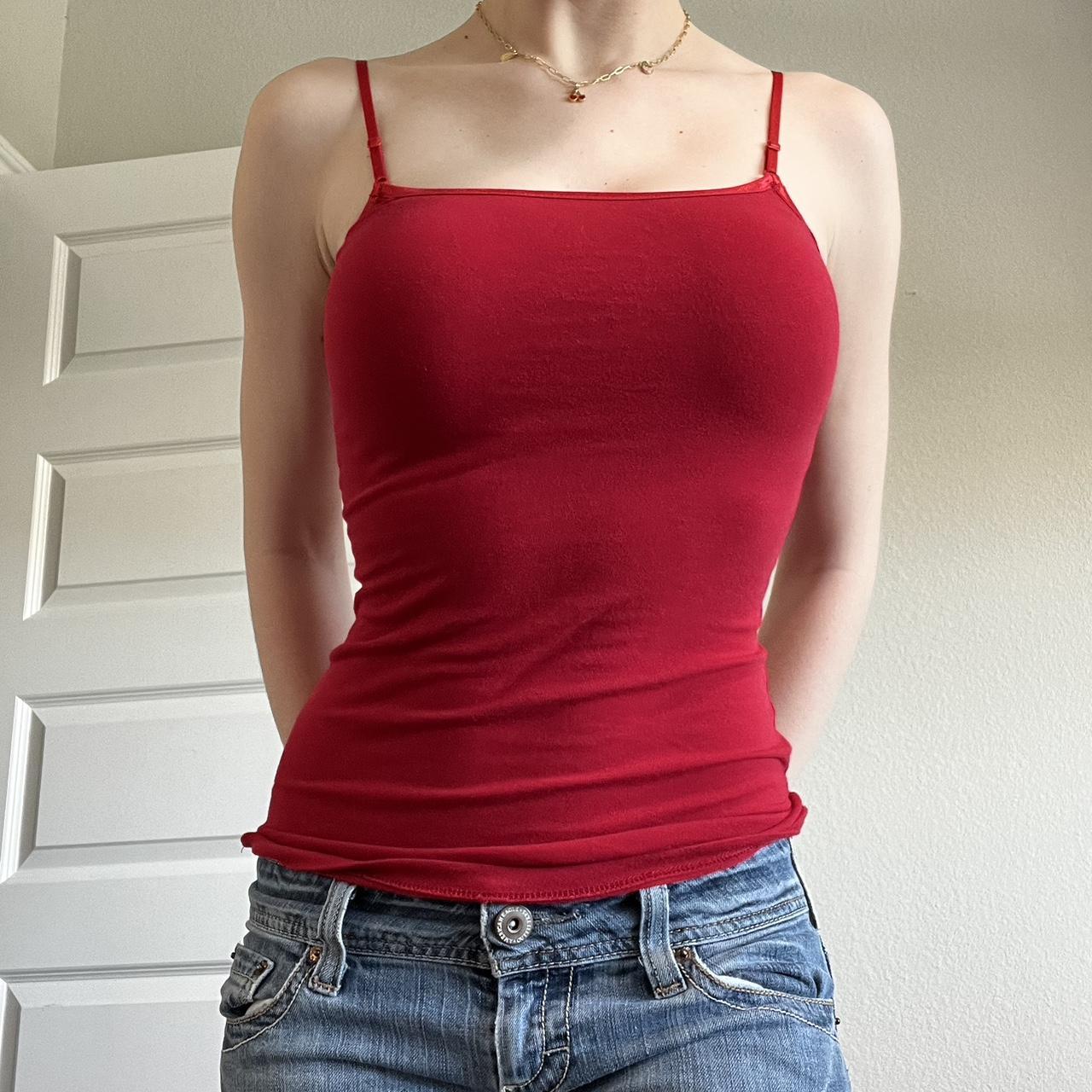Women's Red Vest | Depop