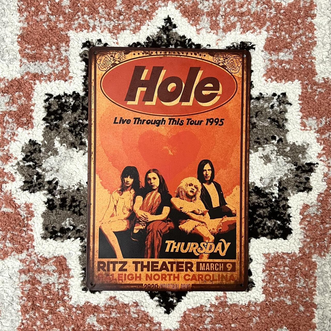Hole band aluminum sign. Super lightweight and one... - Depop