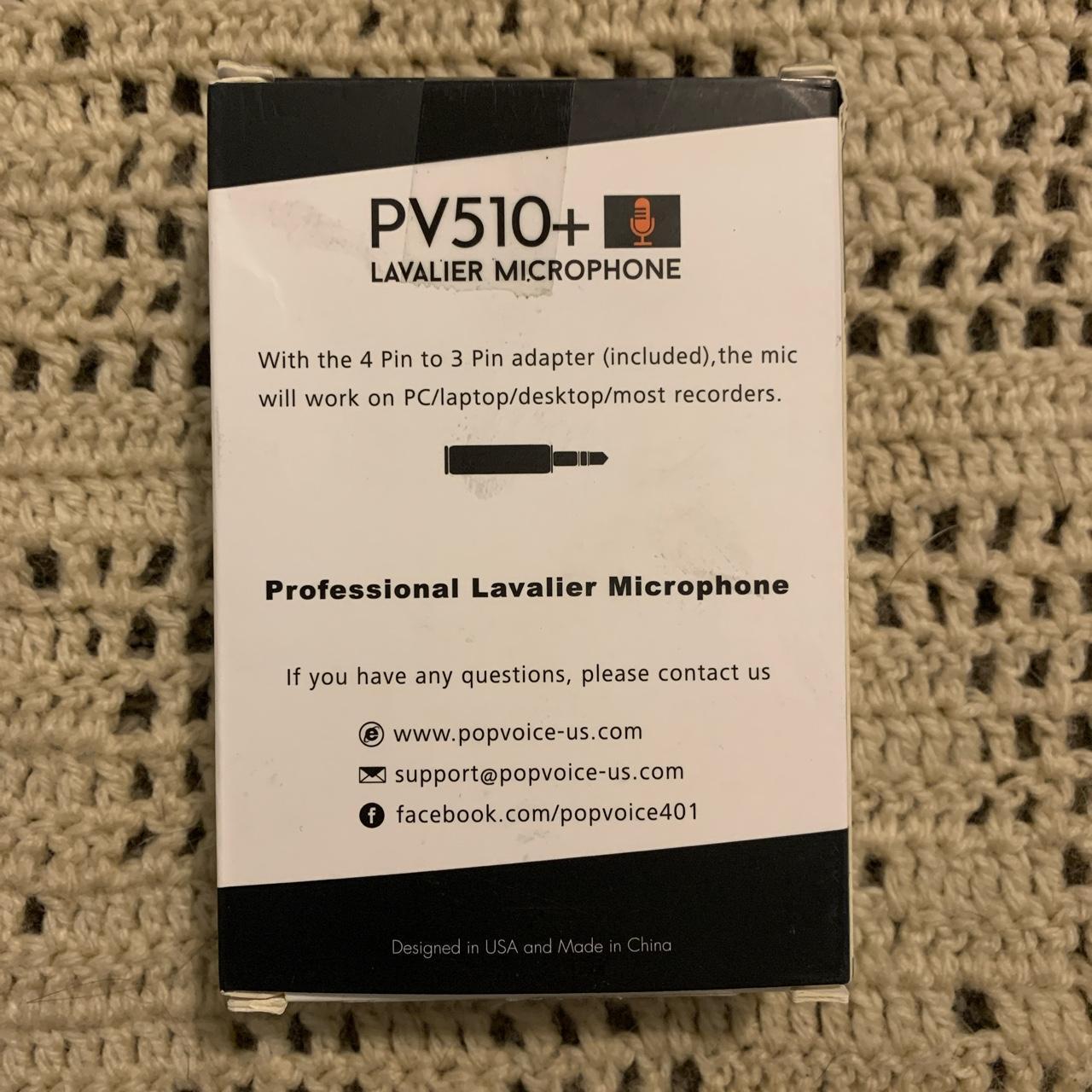 Pop Voice brand professional PV510+ lavalier... - Depop