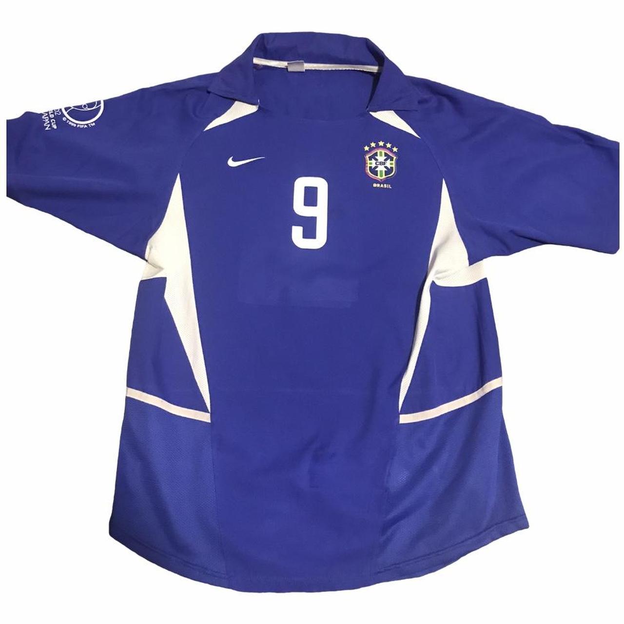 2002/04 World Cup Brazil Away Kit... - Depop