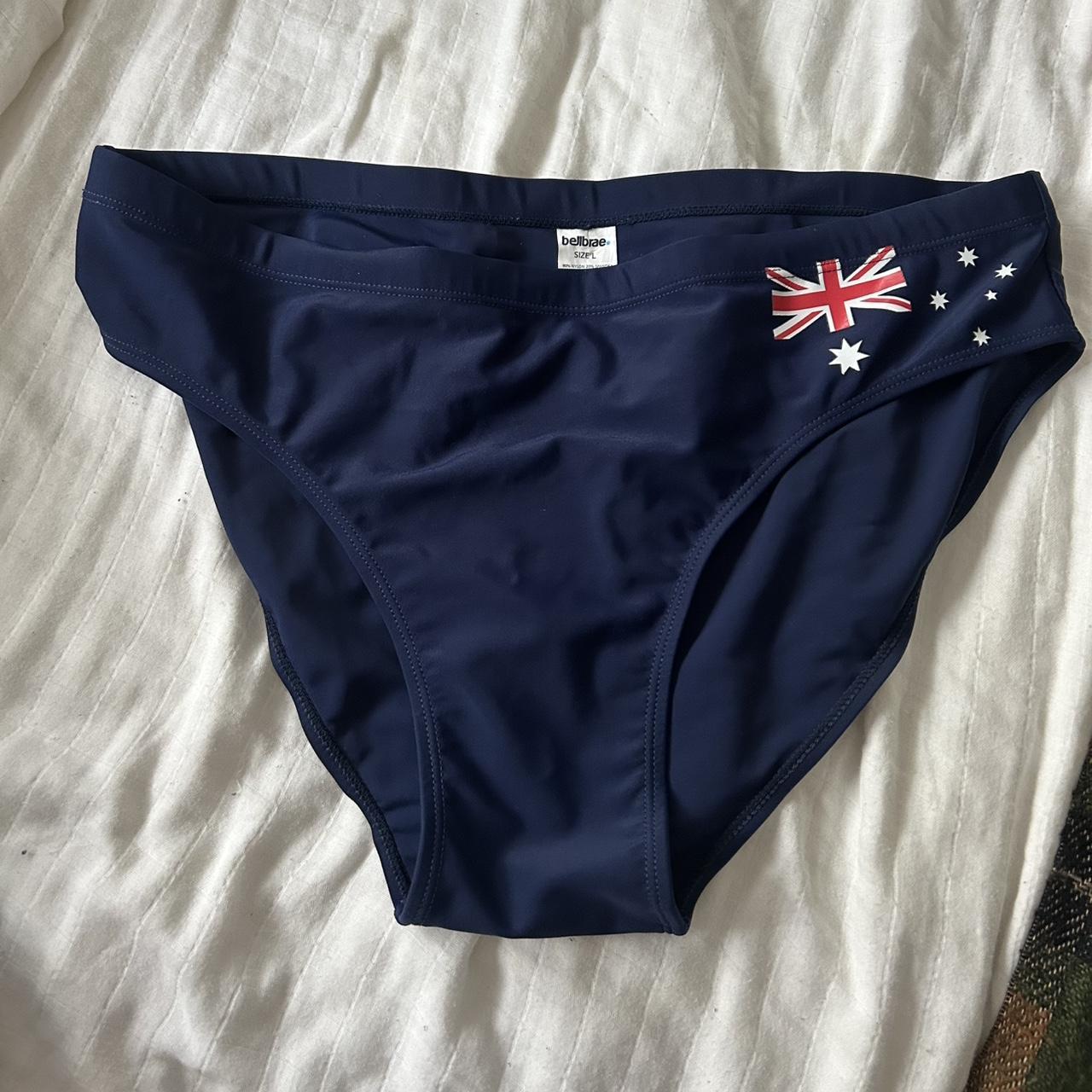 Men’s Navy blue speedos Australia bottoms #swimwear - Depop