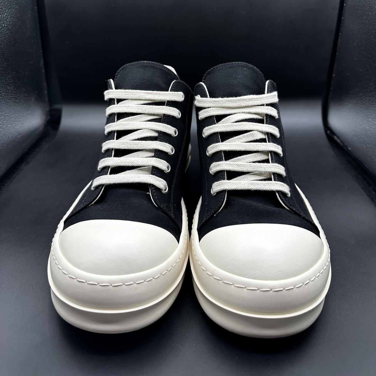 Rick Owens DRKSHDW ramones low. Worn very lightly... - Depop