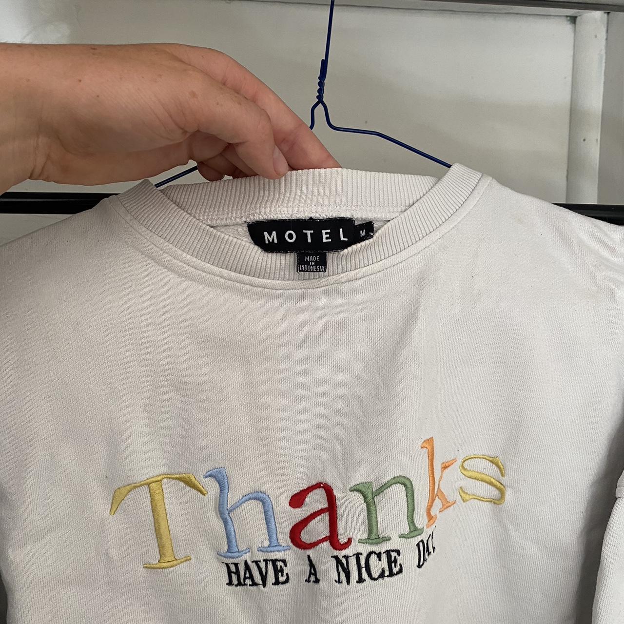 Thanks have a good day - motel rocks size m - Depop