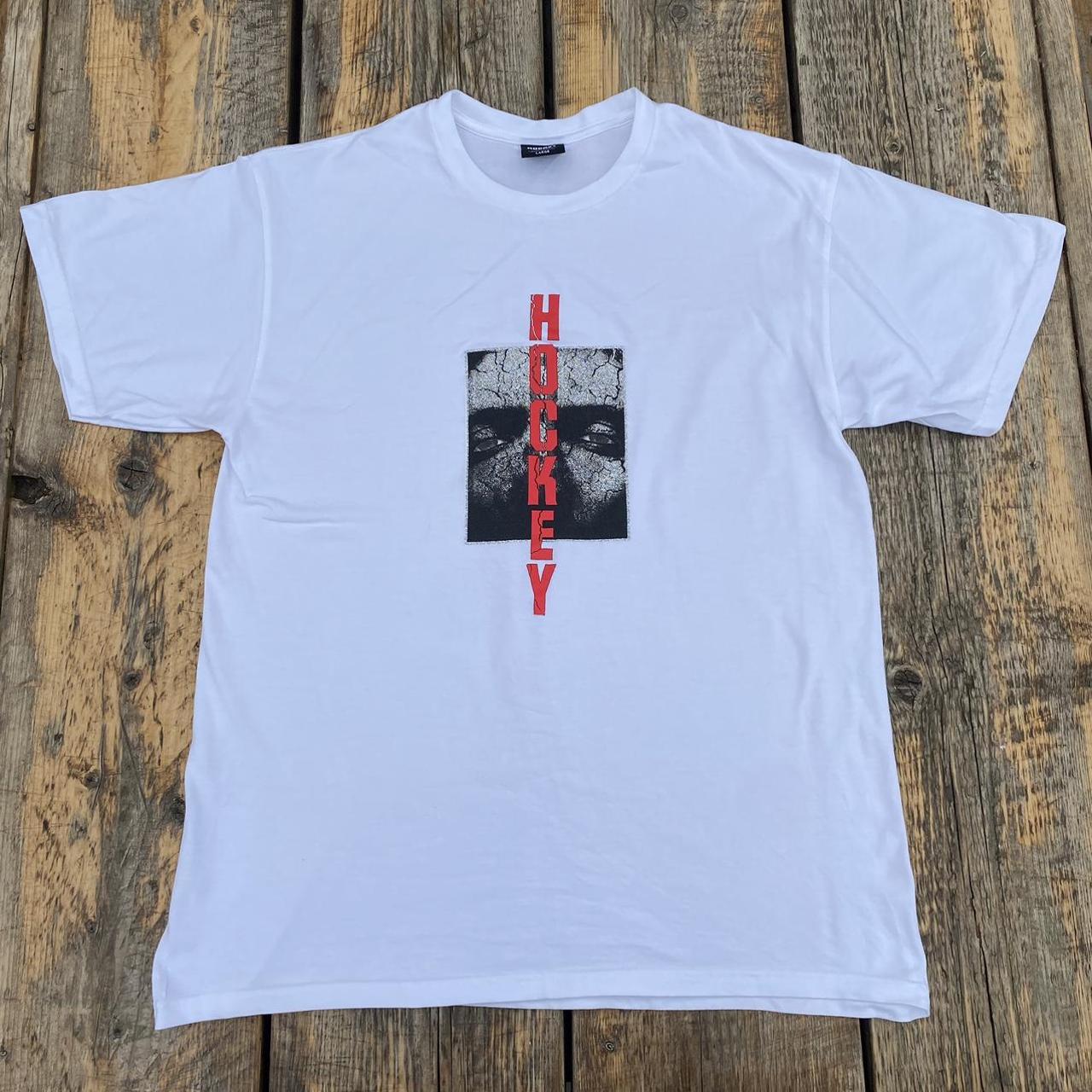 Hockey scorched earth tee size: L condition 9.5/10... - Depop