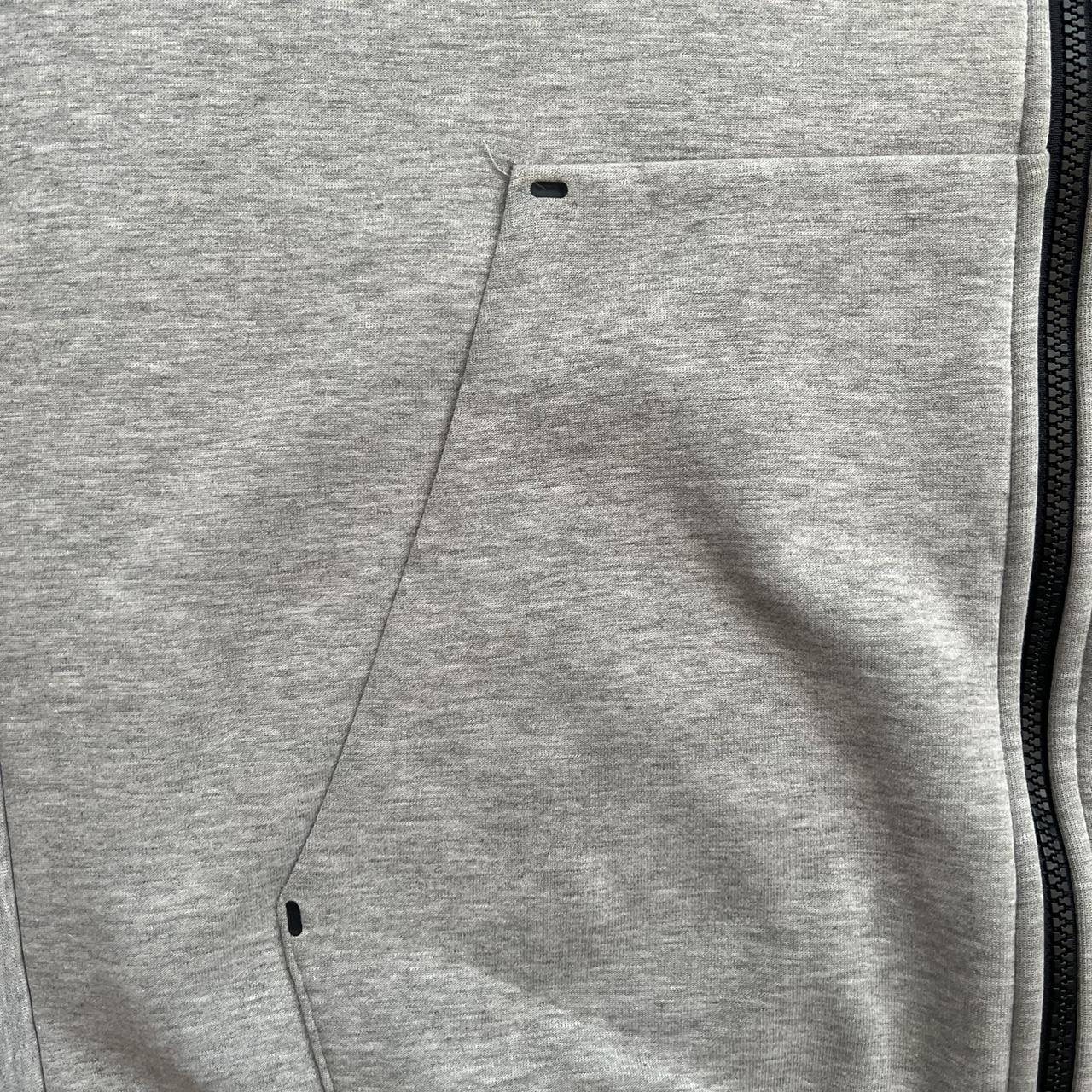 Mens tech fleece Rare winter tech fleece grey -worn... - Depop