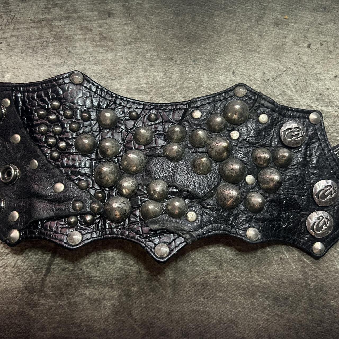 KMRII Studded Bracelet Super cool, studs galore, +10... | Depop