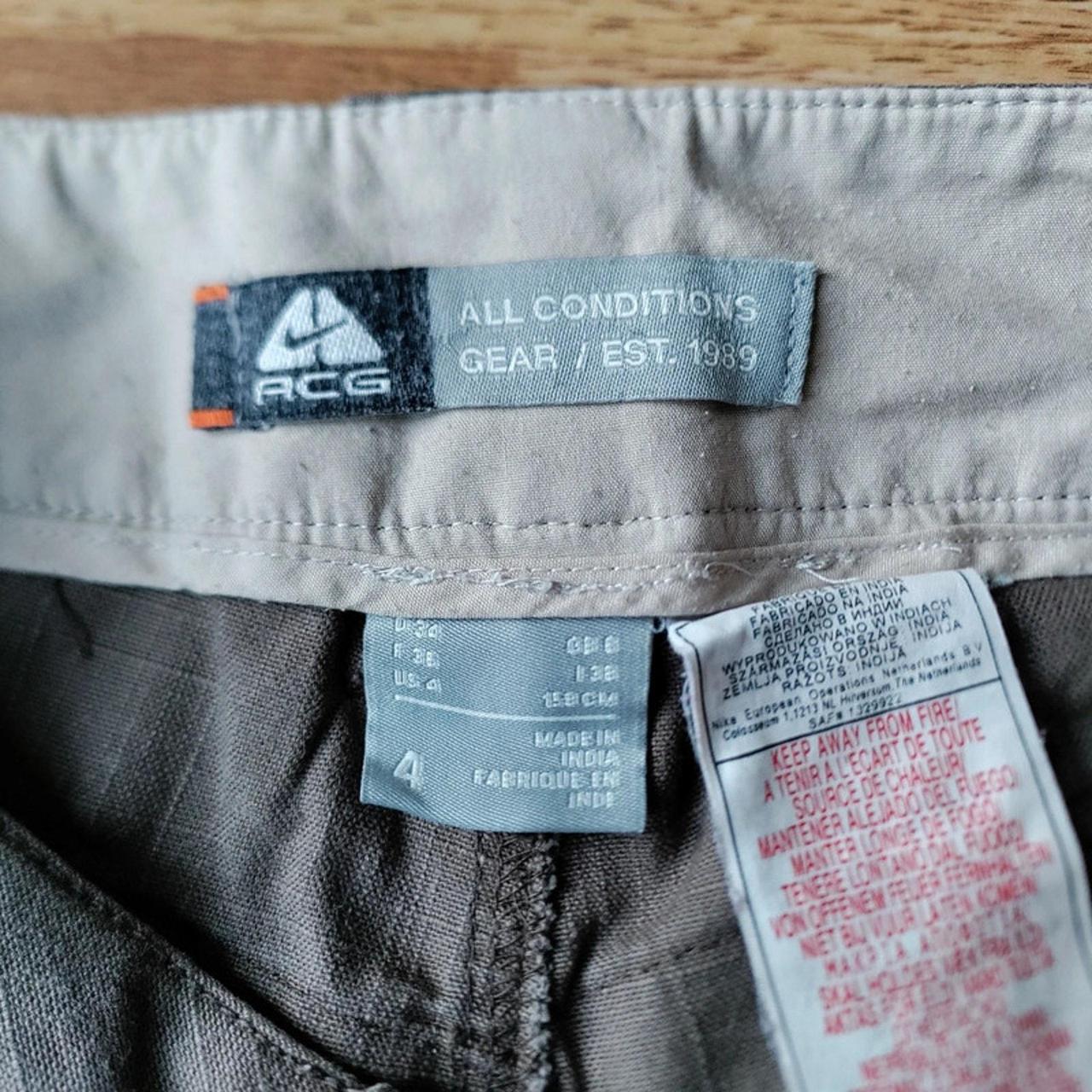 Nike ACG wide leg cargos Size UK8. Great condition. - Depop