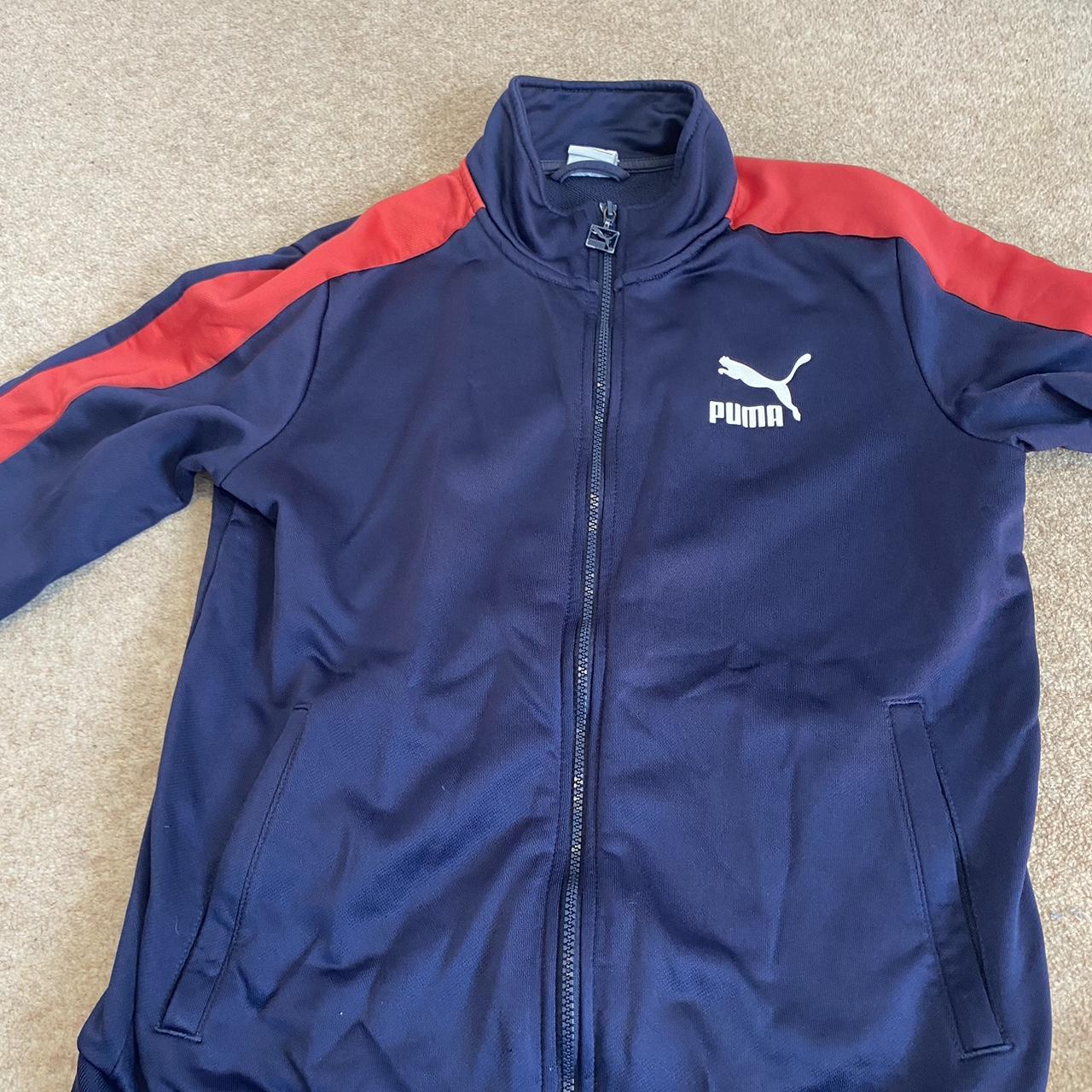 Puma zip up jumper - Depop