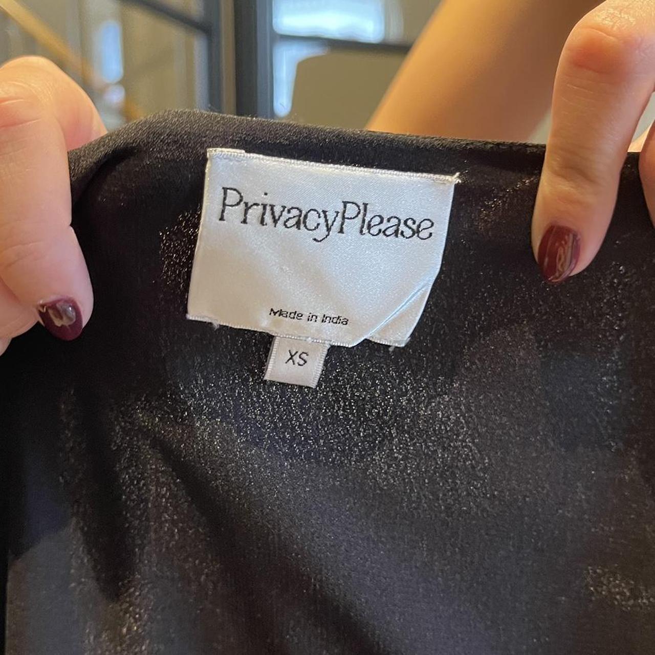 Lovely Privacy Please wrap mini dress with frill... - Depop