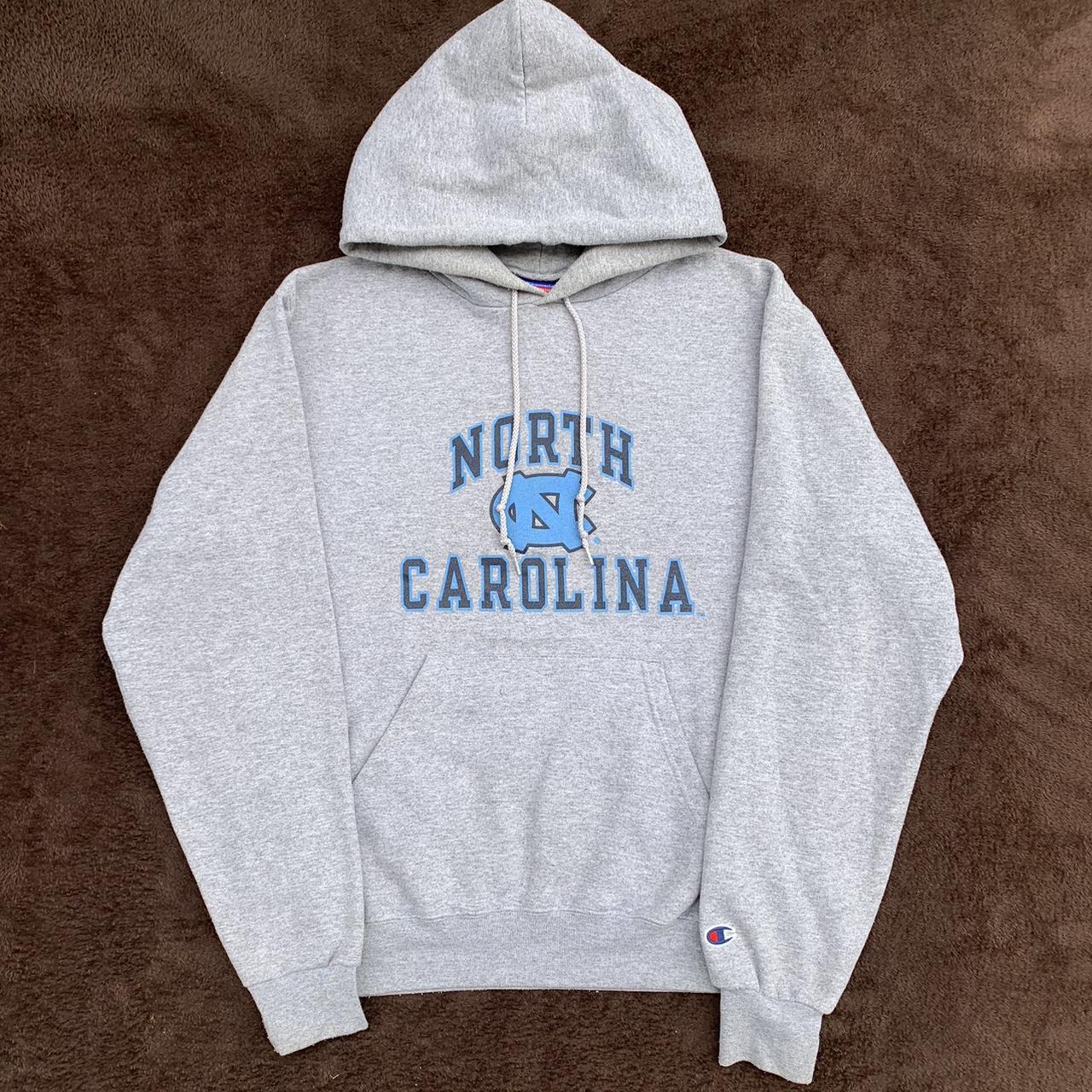 Vintage UNC Tarheels Champion Pullover Sweatshirt... - Depop