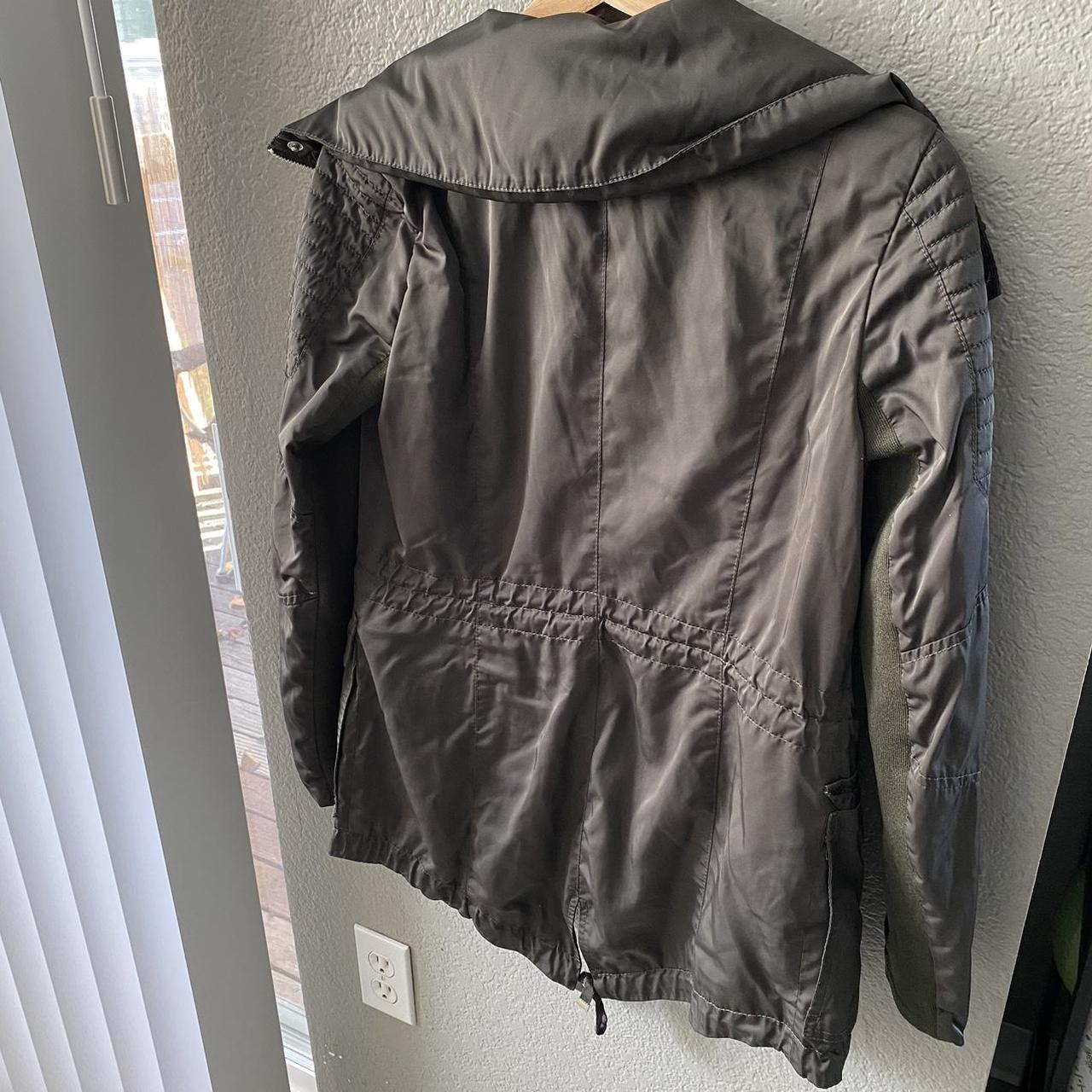 BCBGeneration olive green light jacket, perfect for... - Depop